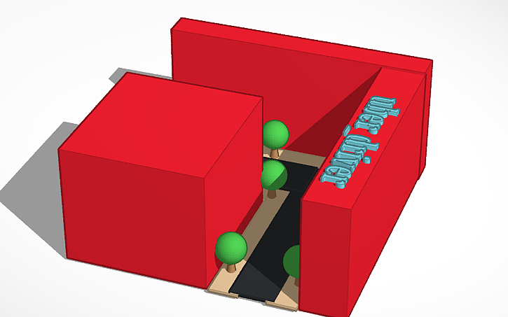 3d Design City Block Tinkercad