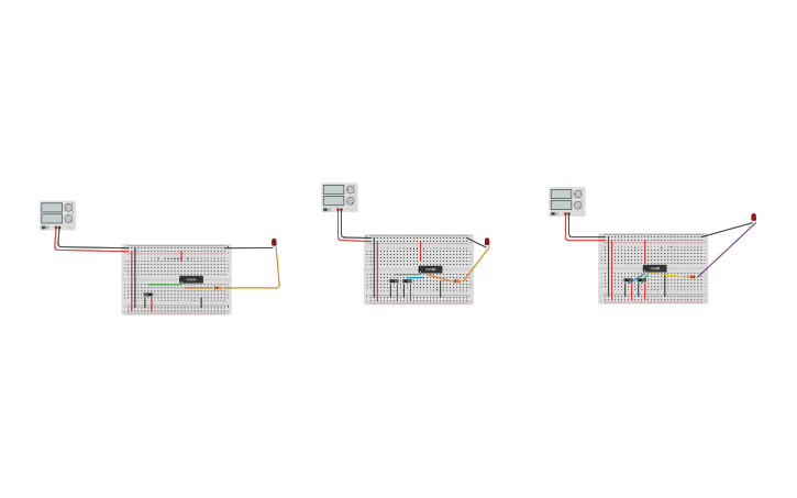 Circuit design Implement AND, OR, NOT gate using Tinkercad - Tinkercad Circuit design Implement AND, OR, NOT gate using Tinkercad - Tinkercad