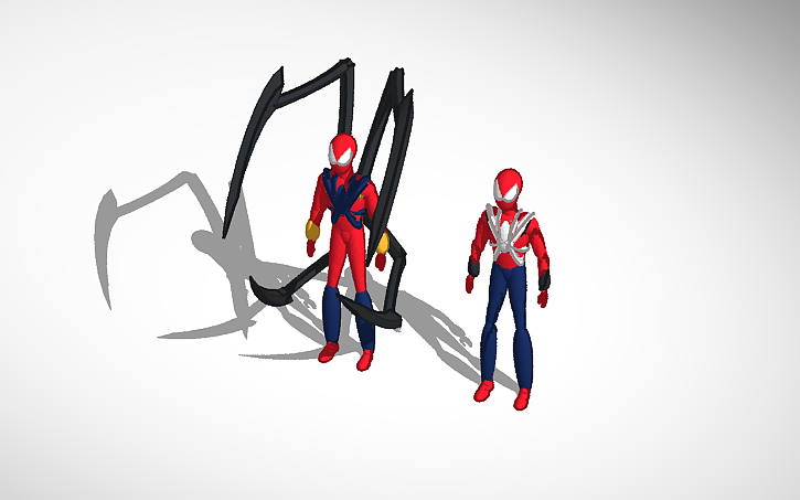 3D design Iron Spider - Tinkercad