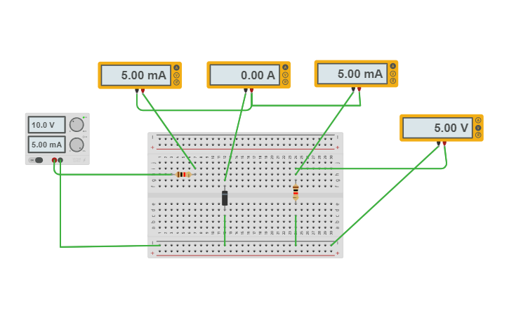 Circuit design LINE | Tinkercad