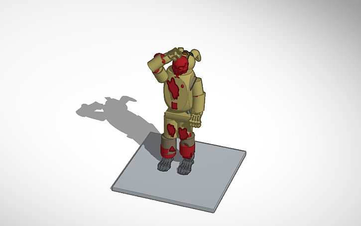 3D design SpringTrap - Tinkercad