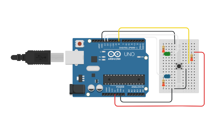 Circuit Design Monitor Serial Tinkercad