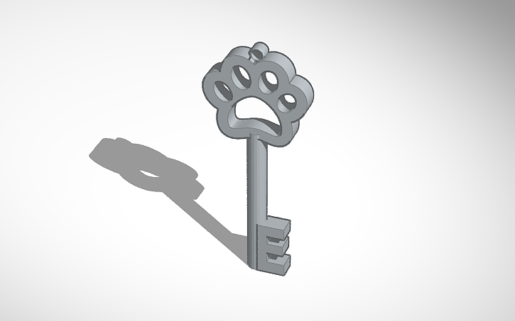 3D design Animal Key | Tinkercad