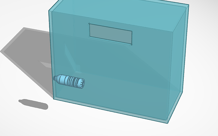 3D design REVERSE VENDING MACHINE - Tinkercad