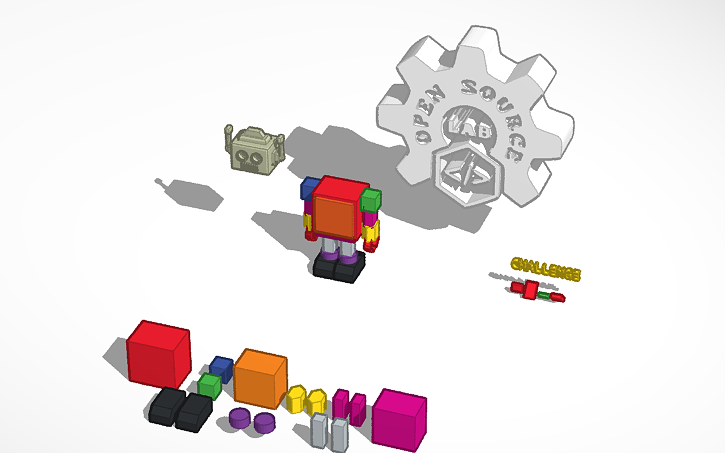 3d Design Robot Lesson Tinkercad