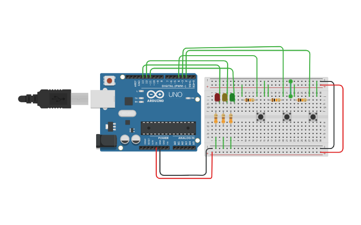 Circuit design lab2 - Tinkercad