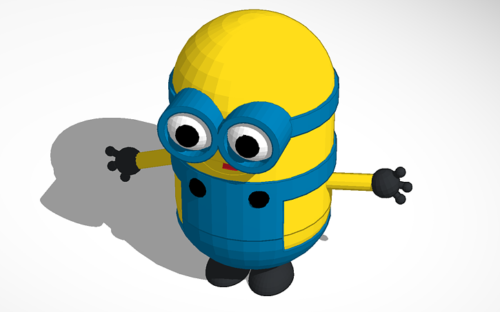 3D design Minion FTW - Tinkercad