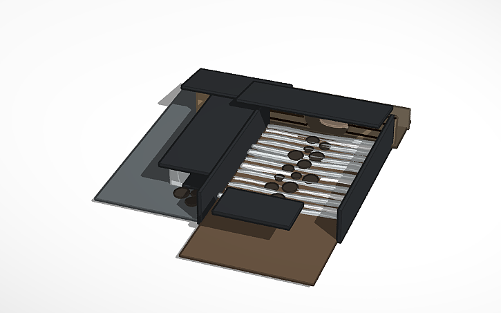 3D design japan house | Tinkercad