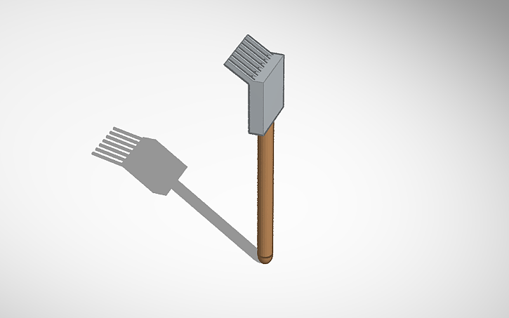 3D design rake - Tinkercad
