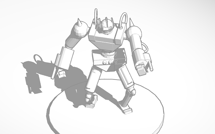 3D design Robot stand | Tinkercad