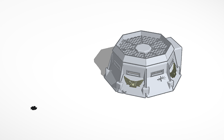 3D design Bunker - Tinkercad