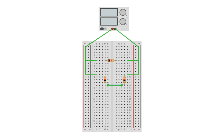 Circuit design Activity 3 Parallel - Tinkercad