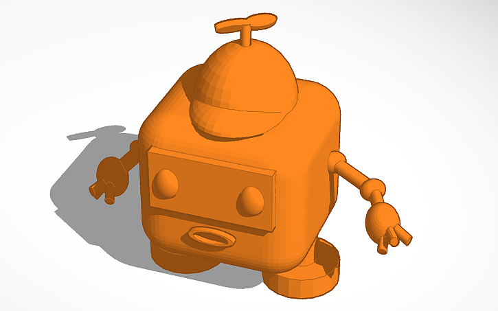3D design jbot - Tinkercad