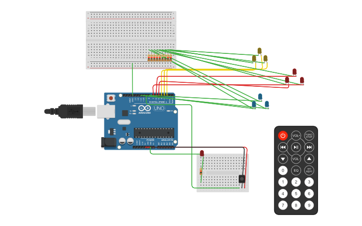 Circuit design control ir | Tinkercad