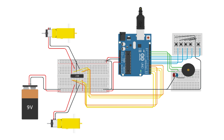 Circuit design Coding 8 - Tinkercad
