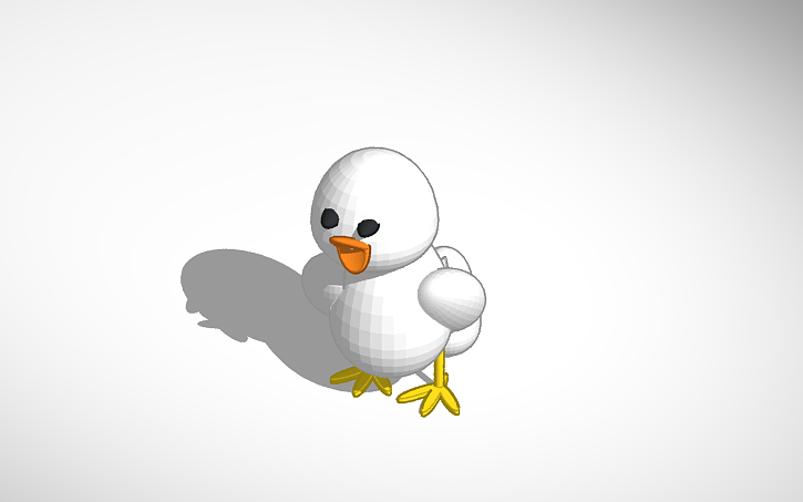 3D design CHICKEN LITTLE | Tinkercad