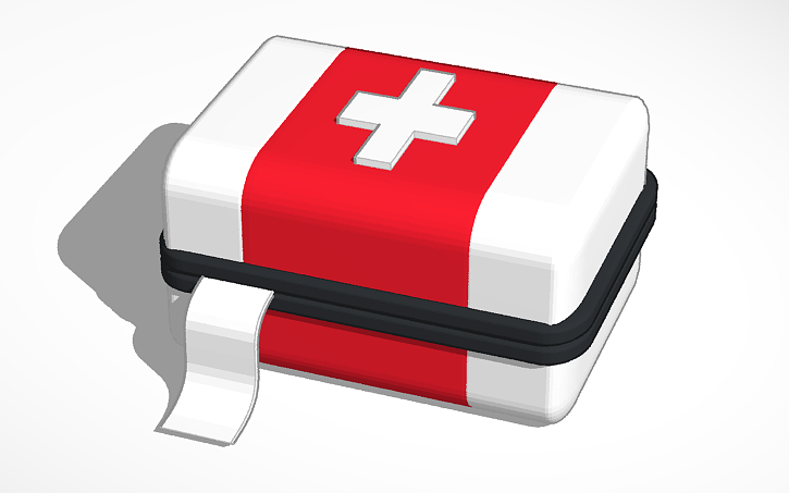 3D design fortnite medkit - Tinkercad