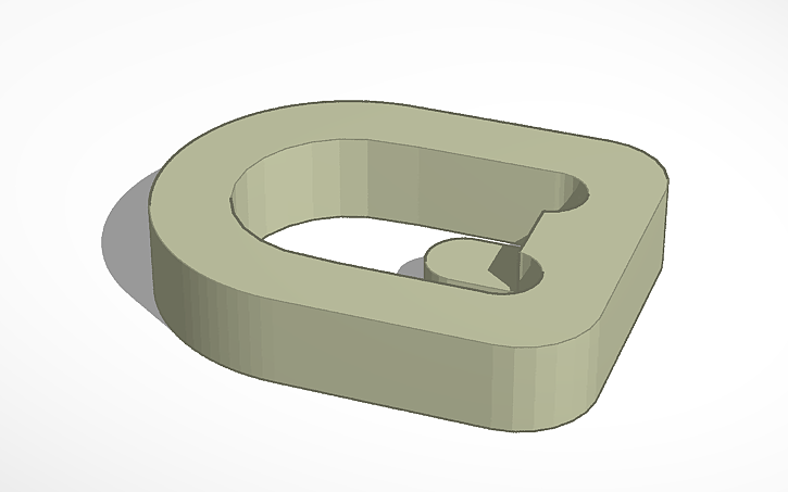3D design Rubber Band Latch | Tinkercad