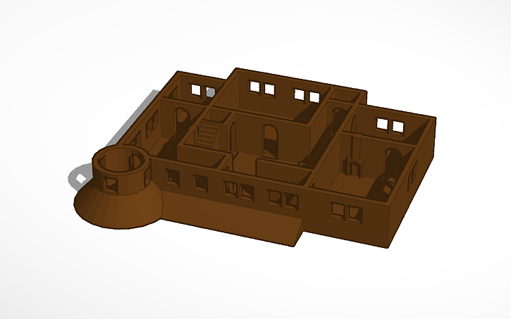 3D design TrollSkull Manor 3rd | Tinkercad