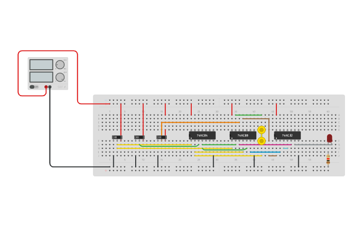 Circuit Design Using Sop Form Tinkercad