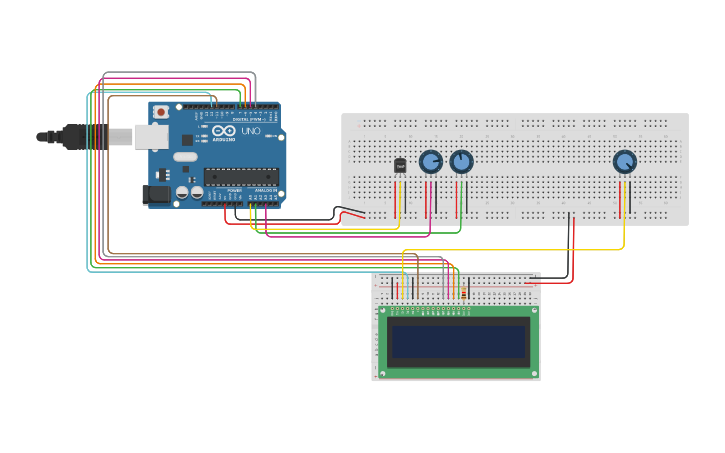 Circuit design Copy of Projeto Arduino - Tinkercad