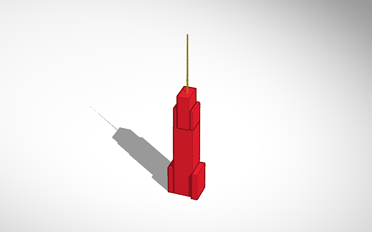 3D design monumento - Tinkercad