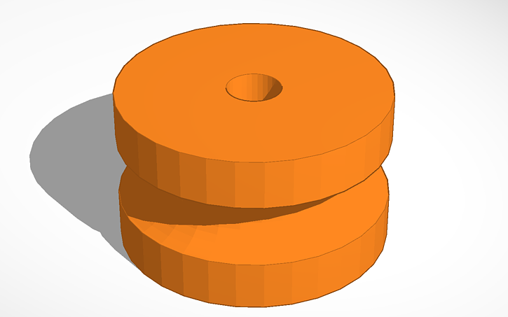 3D design Pulley - Tinkercad