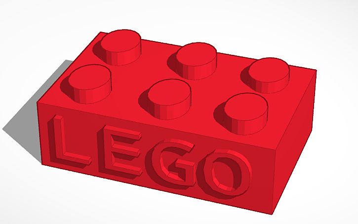 3D design lego piece | Tinkercad