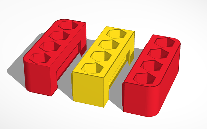 3D design Modular screwdriver hex bits holder - Tinkercad
