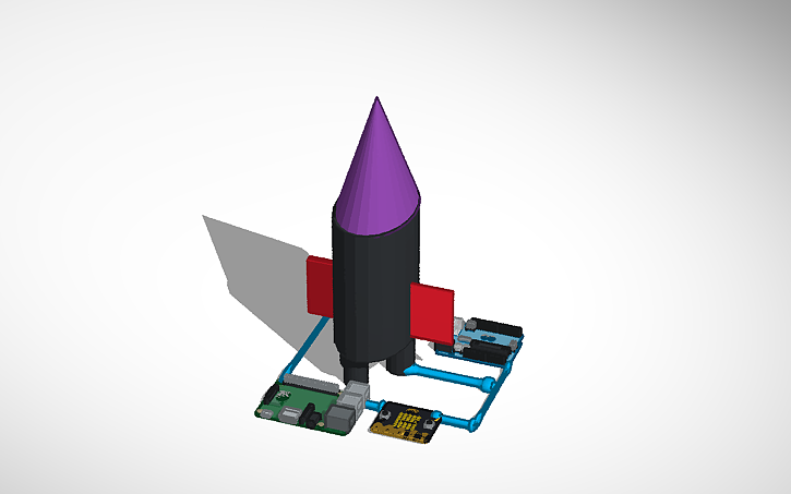 3D design Oliver's spaceship | Tinkercad