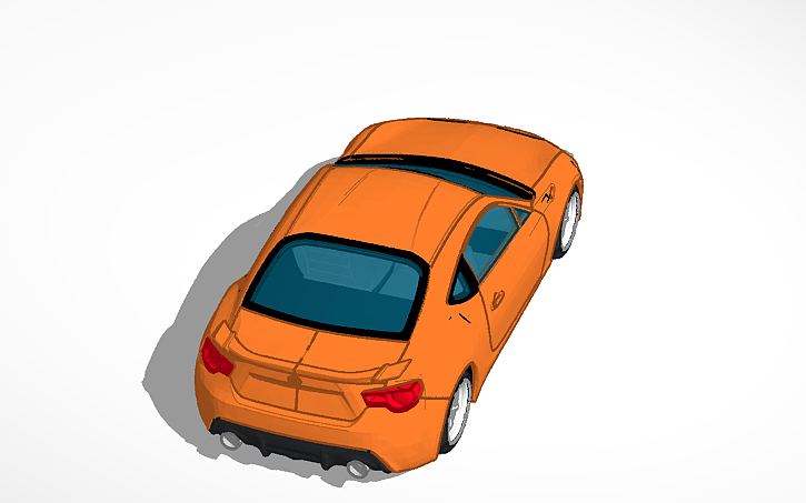 3D design stockish 2013 subaru brz - Tinkercad