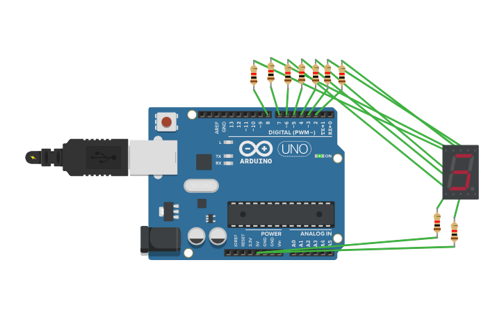 Circuit design Unidad 5 E2 - Tinkercad