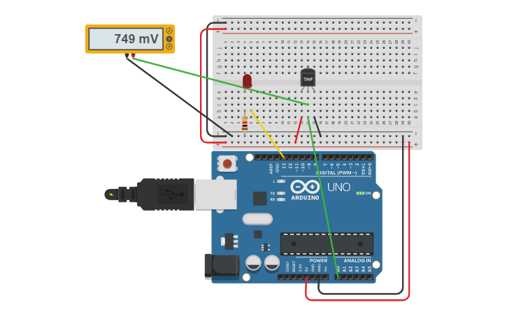 Circuit design termostato con Arduino y TMP36 cristan orduz - Tinkercad