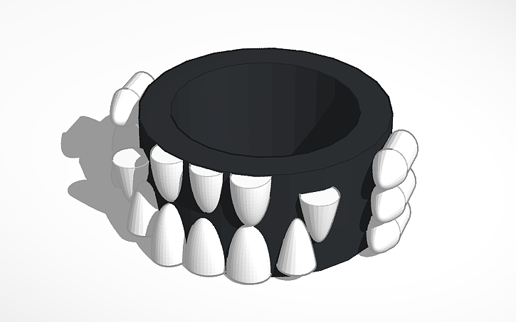 3D design toga collar bnha/mha - Tinkercad