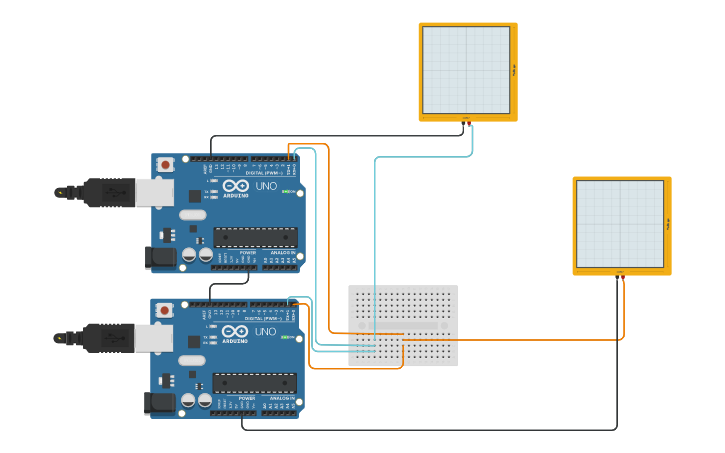 Circuit Design Serial Communication With Arduino Tinkercad 
