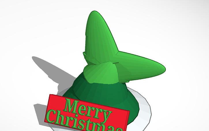 3D design Mermaid Tail - Tinkercad