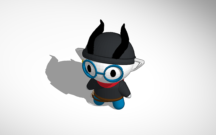 3D design DoodleKnight Chibi | Tinkercad