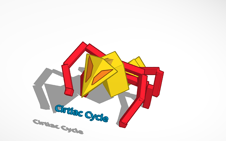 3D design Profile Character - Tinkercad