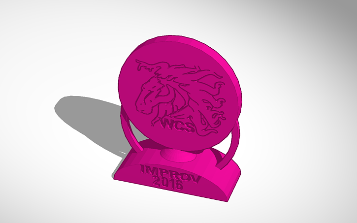 3D design WCS Improv Award - Tinkercad