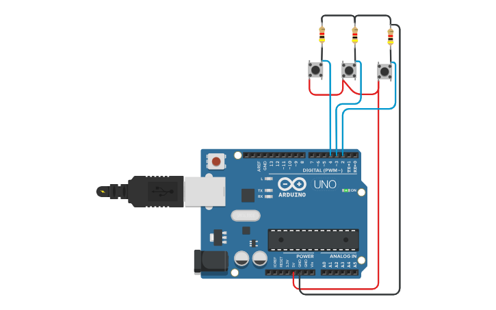 Circuit design 1-Prueba impresion puerto serial - Tinkercad