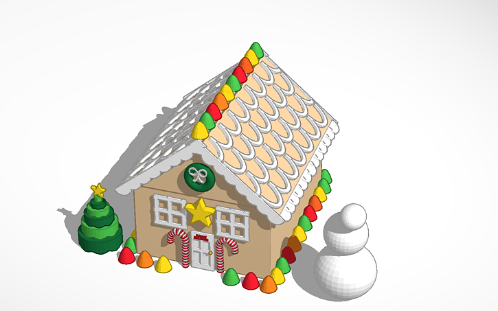 3D design Finnaly My gingerbread | Tinkercad
