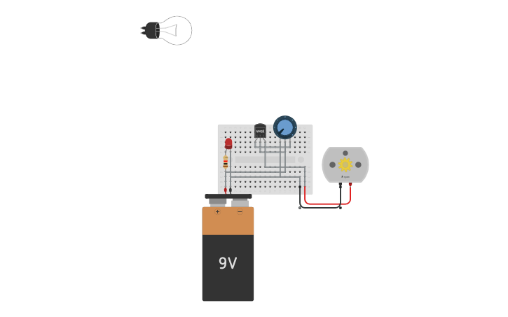 Circuit design Speed Controller Motor - Tinkercad