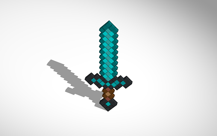 3D design Diamond Sword | Tinkercad