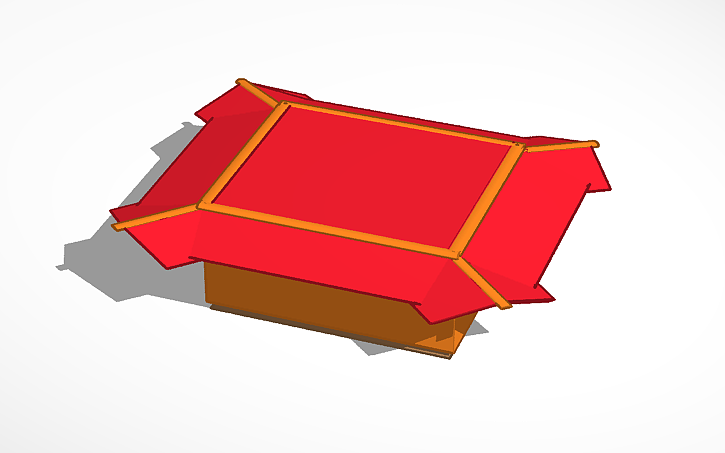 3D design Chinese Mini Restaurant | Tinkercad