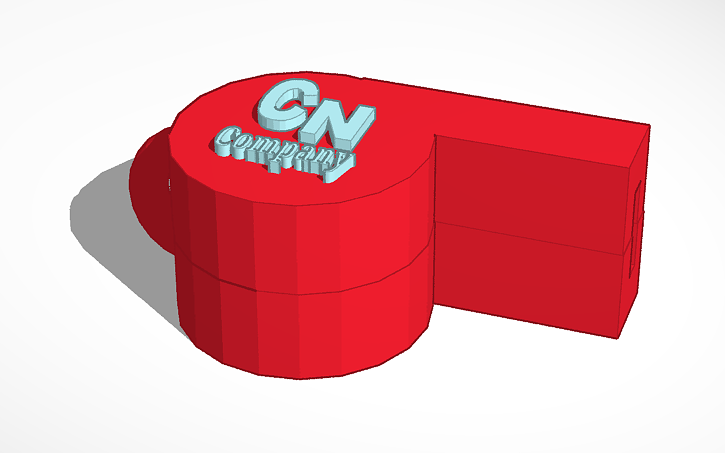 3D design Whistle | Tinkercad