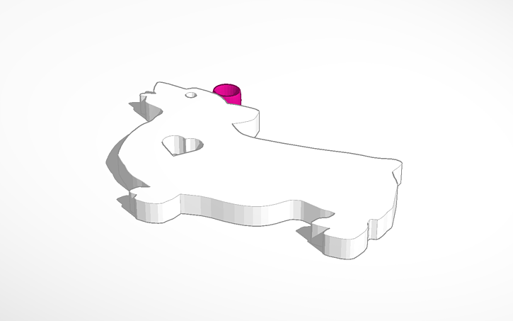 3D design Amazing Corgi Keychain | Tinkercad