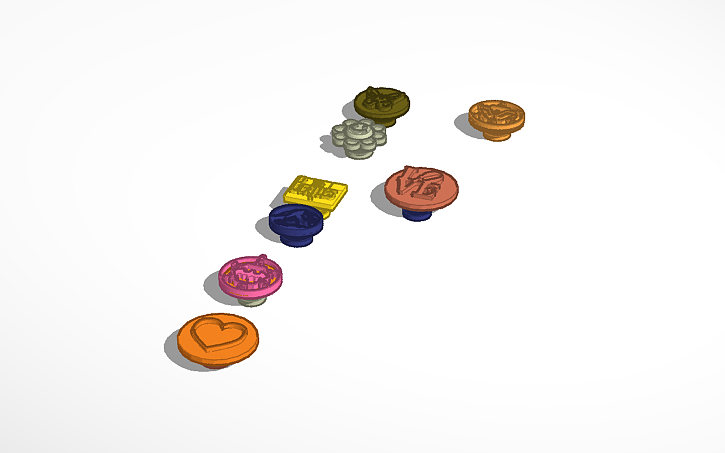 3D design CROC CHARMS - Tinkercad