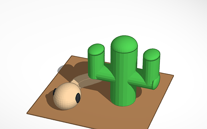 3D design Snake - Tinkercad