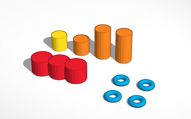 3D design Scale Copy and Paste - Tinkercad