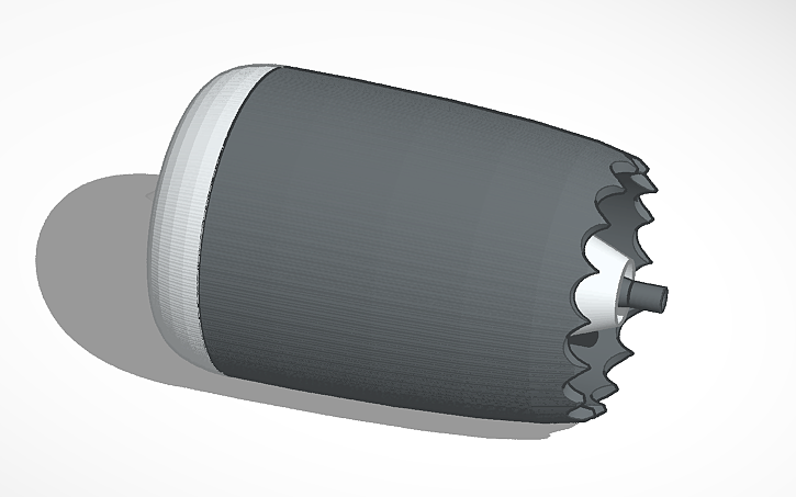 3D design Jet engine - Tinkercad